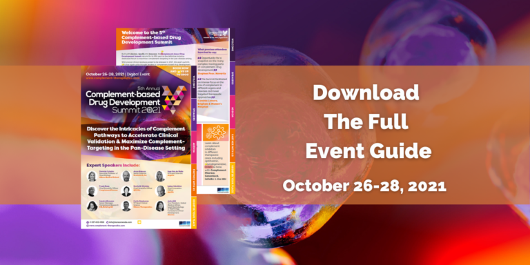 5th Complement-based Drug Development Summit 2021